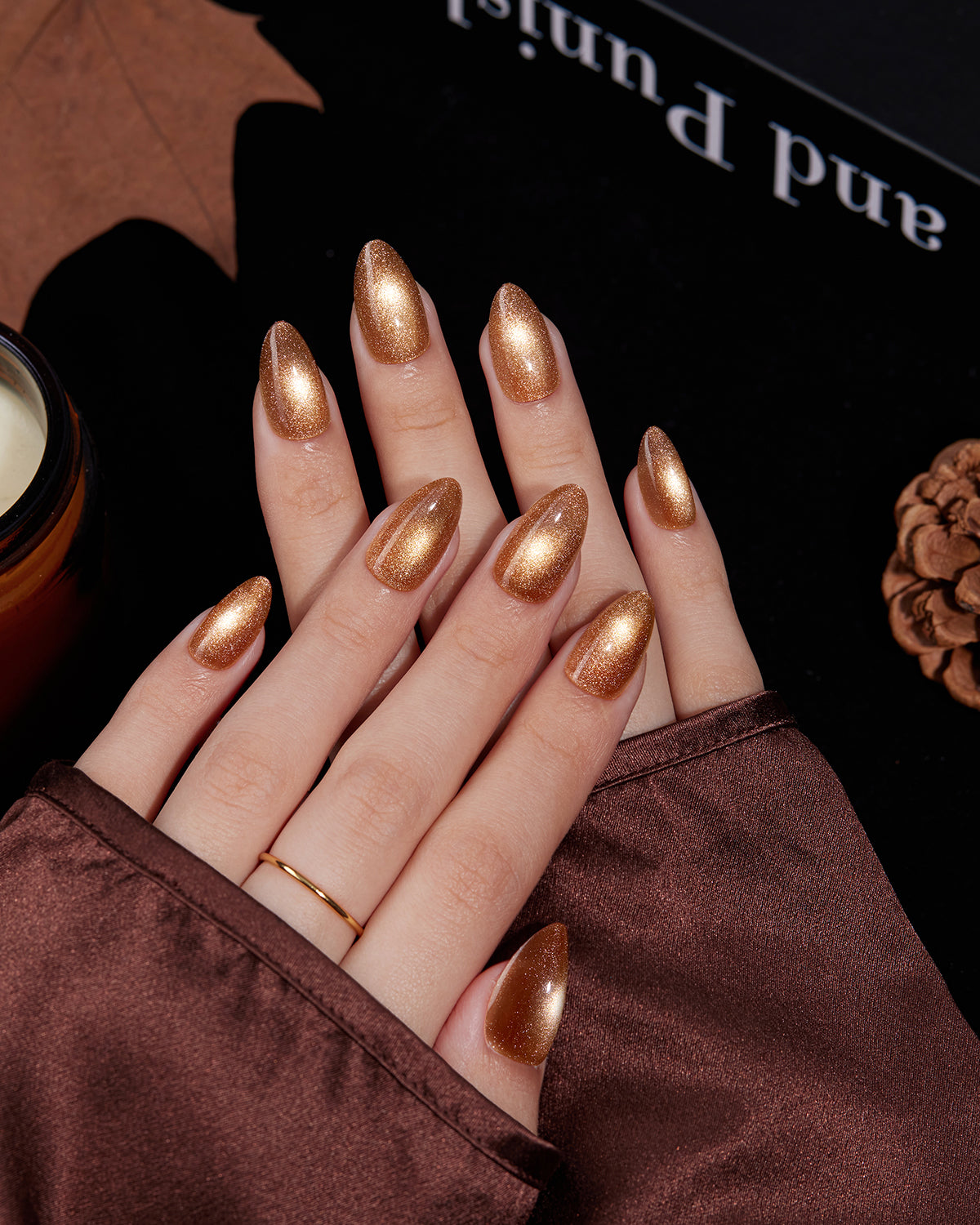 Best Brown & Red-Brown Press-On Nails for Winter 2026 – Vsalon